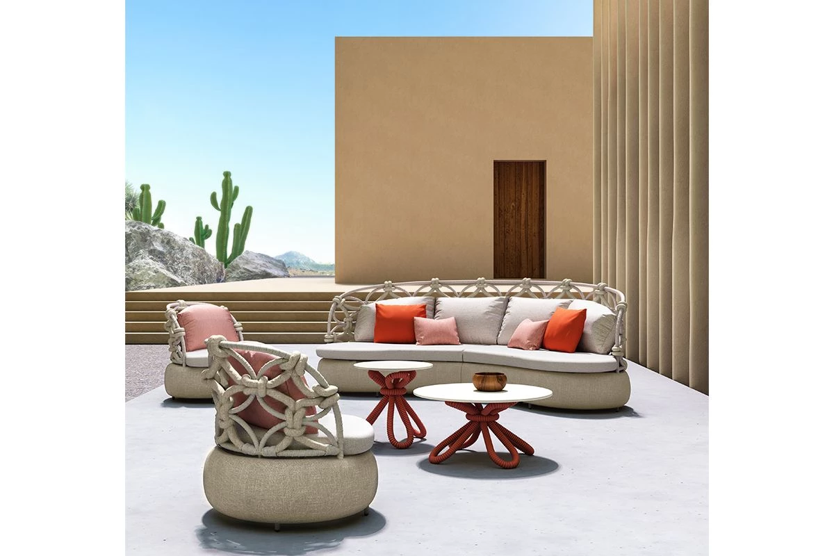 Corda Dining Table, rectangular | Kenneth Cobonpue