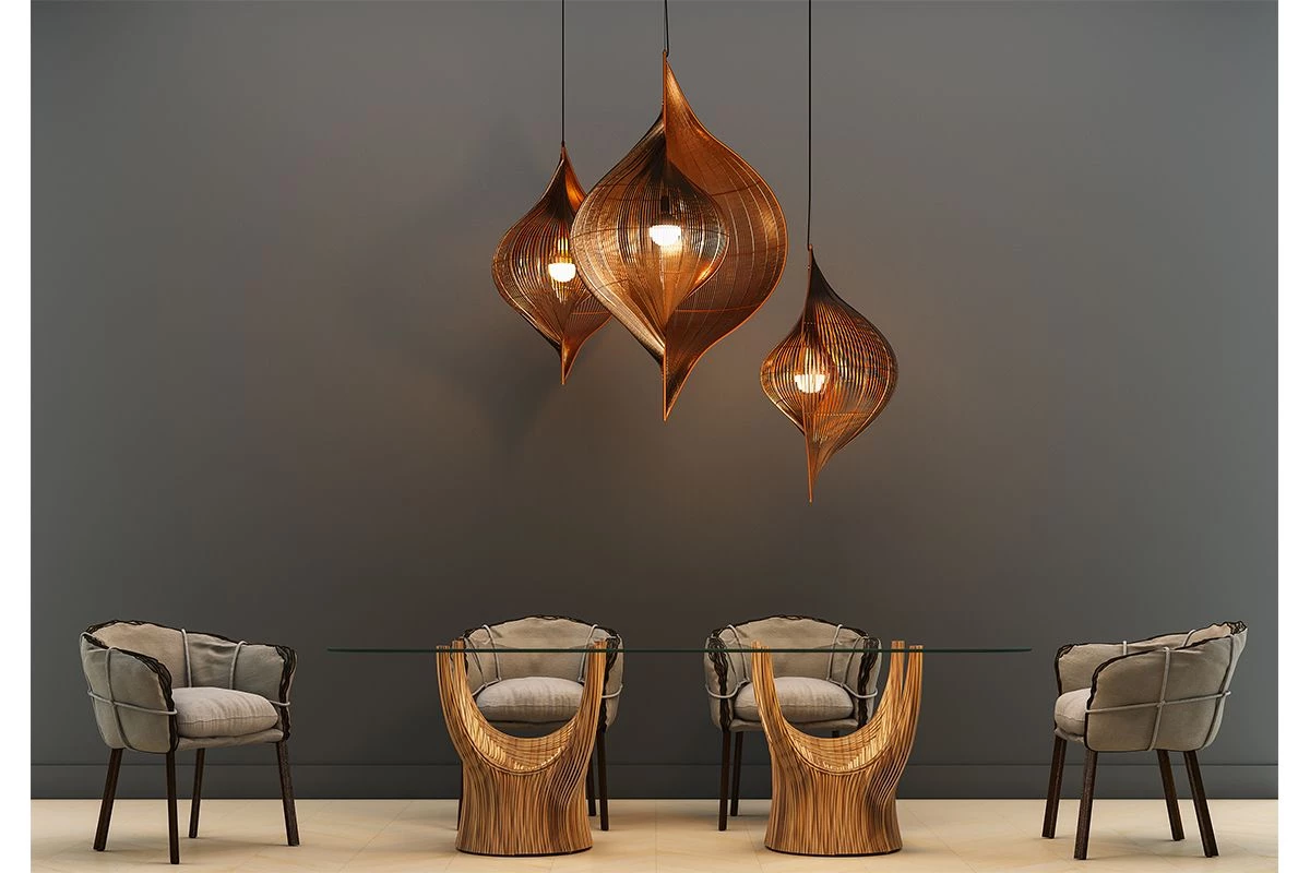 Conch Hanging Lamp, Small | Kenneth Cobonpue