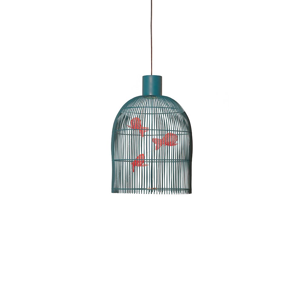Fish Tales Hanging Lamp, Small | Kenneth Cobonpue
