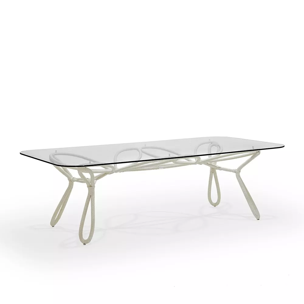 Corda Dining Table, rectangular | Kenneth Cobonpue