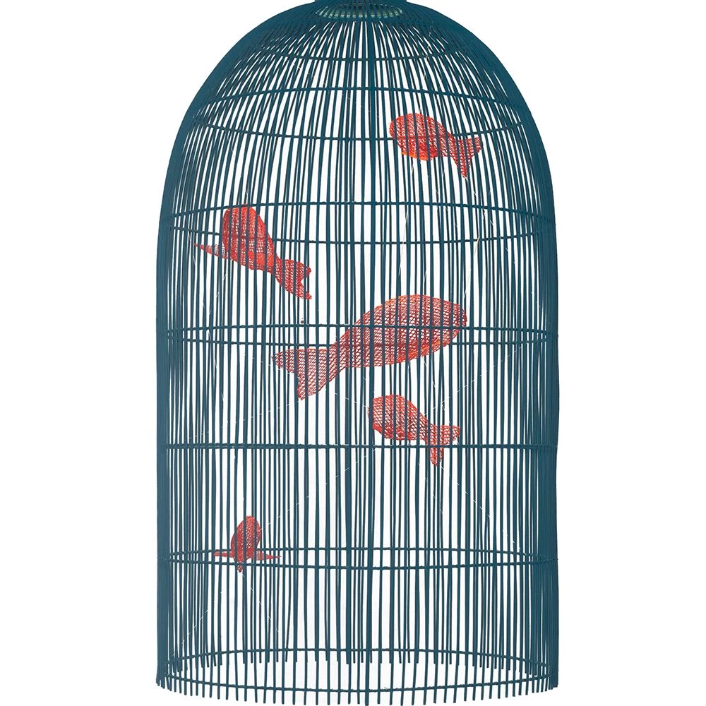 Fish Tales Hanging Lamp, Medium | Kenneth Cobonpue